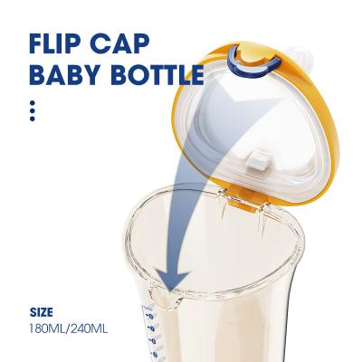 Cina L'anti colica Flip Cap Natural Flow Baby imbottiglia collo libero di BPA PPSU l'ampio in vendita