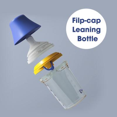 Cina bottiglie per il latte Flip Cap BPA dell'anti di colica 180ml ampio pPSU del collo libero in vendita