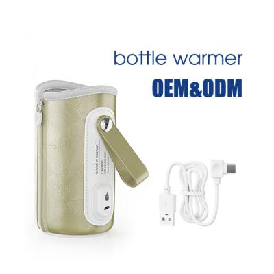 Cina Progettazione 240ml portatile 8oz 3 di brevetto del ODM dell'OEM in 1 biberon di vetro di notte del bambino della maniglia del latte di attività dello scaldino rapido di Smart USB in vendita