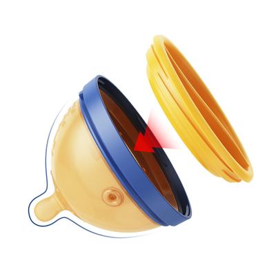 Κίνα 150ml αντι μπουκάλι BPA σίτισης μωρών σιλικόνης Colic ελεύθερο για 0 - 6 μήνες προς πώληση