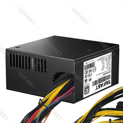 Cina 8 oro estraente cripto del gruppo di alimentazione 92PLUS dell'alimentazione elettrica di GPU ATX 1600W per Ethereum in vendita