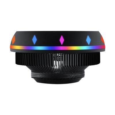 Cina Aria leggera variopinta 38CFM del PC del dissipatore di calore 2900rpm 12v dell'unità di elaborazione di fan del dispositivo di raffreddamento del CPU di alto potere del UFO in vendita