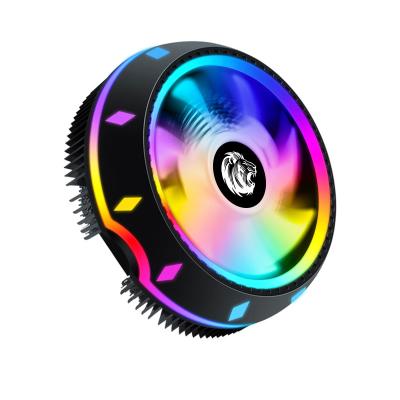 Cina Aria leggera variopinta 38CFM del PC del dissipatore di calore 2900rpm 12v dell'unità di elaborazione di fan del dispositivo di raffreddamento del CPU di alto potere del UFO in vendita