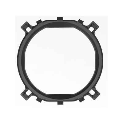 Cina Dissipatore di calore più fresco multicolore più fresco 124mm*32mm della bava di vento del fan LED del radiatore a basso rumore del CPU 58CFM in vendita