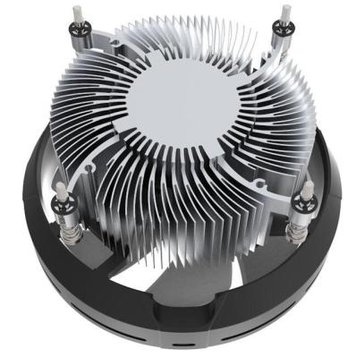 Cina Dissipatore di calore più fresco multicolore più fresco 124mm*32mm della bava di vento del fan LED del radiatore a basso rumore del CPU 58CFM in vendita