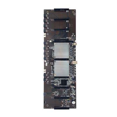 Cina Mainboard cripto 60mm di Rig Motherboard ETH Minner di estrazione mineraria di X79 9card Gpu in vendita