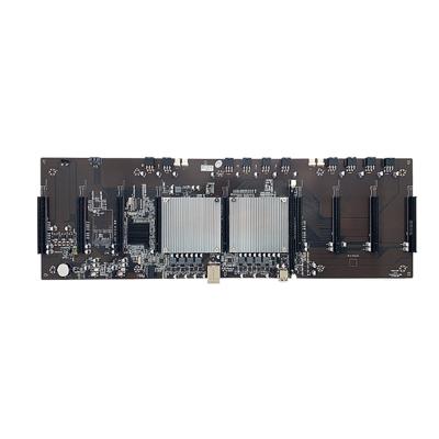 Cina Mainboard cripto 60mm di Rig Motherboard ETH Minner di estrazione mineraria di X79 9card Gpu in vendita