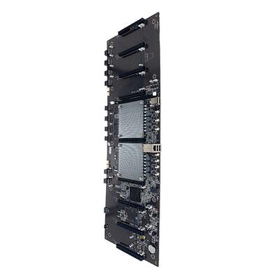 Cina Mainboard cripto 60mm di Rig Motherboard ETH Minner di estrazione mineraria di X79 9card Gpu in vendita