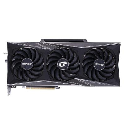 Cina Carte VARIOPINTE di estrazione mineraria di 384 bit BTC ecc di fan GDDR6X del iGame 24GB 3 della carta grafica GPU RTX 3090 in vendita