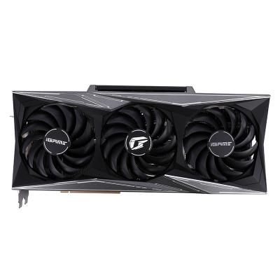 Cina Carte VARIOPINTE grafiche di estrazione mineraria di 384 bit di fan GDDR6X di Vulcan 24GB 3 del iGame della carta RTX 3090TI in vendita