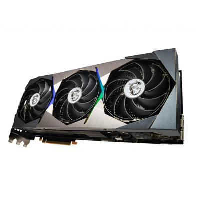 Cina Carte di estrazione mineraria di 384 bit 480W di fan 24GB 3 GDDR6X di msi SUPRIM X della carta grafica RTX 3090TI in vendita