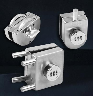 China High Quality Modern Single Frameless Tempered Glass Door Lock One Side Open for Commercial Offices for sale