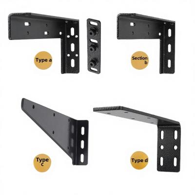 China Modern Suspension TV Cabinet Accessory Triangle Support Load-Bearing Wall Bracket for Fixed Partition Shelf Door Window Hinges for sale