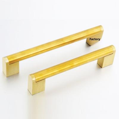China Xiongfeng T Type Electroplated Stainless Steel 35mm Drawer Hollow Handle Modern Minimalism Model F107 Shoe Handle Furniture for sale