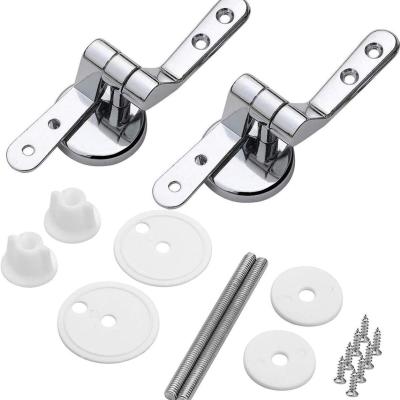 China Modern Hotel-Grade Zinc Alloy Toilet Seat Hinge Screw New Heavyweight Accessory for Bathroom Dining Living Room for Hospitals for sale