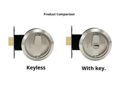 China Stainless Steel Invisible Hidden Door Lock Modern Design Universal Bedroom Doors Wall-Mounted Sliding Door Closure Doors for sale