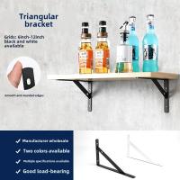 China Modern Right-Angle Triangle Bracket for Kitchen Wall Shelf Thickened Tripod Iron Support Frame Panel Fixed Partition Commercial for sale