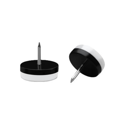 China Polyurethane Foot Nails Pads Moisture-Proof Heightening Thickened Double-Layer Black White Sofa Cabinet Table Chair Xiongfeng for sale