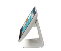 China 15 inch Capacitive Touch Screen POS Machine with VFD Customer Display Android Windows for sale