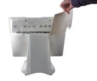 China 15 inch Capacitive Touch Screen POS Machine with VFD Customer Display Android Windows for sale