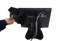 China 15 inch Capacitive Touch Screen POS Machine with VFD Customer Display Android Windows for sale