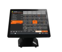 China 15 inch Capacitive Touch Screen POS Machine with VFD Customer Display Android Windows for sale