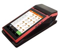 China 7 Inch HD Customer Display POS System with NFC and Capacitive Touch Screen 80mm Printer for sale