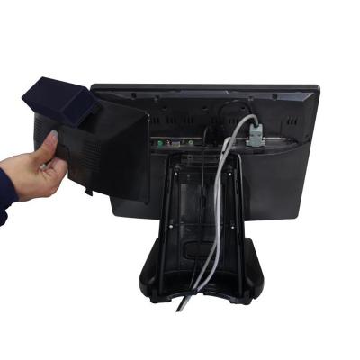 China 15 inch capacitieve aanraakscherm Pos-systeem voor Cafeteria Win/Linux/Android All-in-One Te koop
