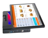 China GOOD PARTNER HDD-880 12.5 Inch Capacitive Touch Screen POS Machine Android 9.0 for sale