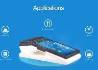 China Handheld POS Machine Android 6.0 with 80mm Thermal Printer and NFC Reader for sale