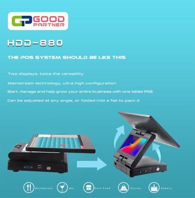 Cina Good Partner POS Machine Sistema a doppio schermo per la cassa registrativa a contatto in vendita