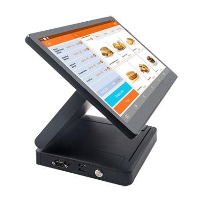 China Display Full HD 1080P Android POS Terminal com tela de 12,5 polegadas e ecrã do cliente de 7 