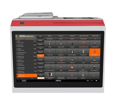 Cina Disegno di pannelli touch capacitivi da 14 pollici Contaglieri di cassa del terminale Android con stampante da 80 mm in vendita