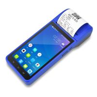 China Capacitive Touch Panel Handheld Android POS Terminal with Printer and Barcode Scanner for sale