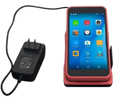 China Bateria Mais de 3000mAh * 2 7.4V Máquina POS portátil clássica A5 com tela sensível ao toque de 5,5 polegadas à venda