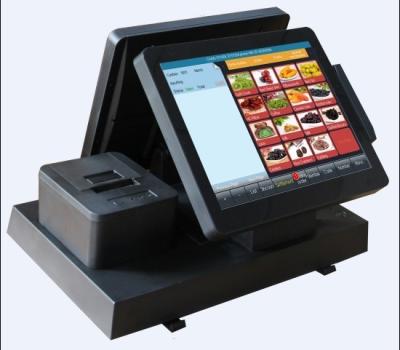 中国 オールインワン POS システム 抵抗性タッチスクリーン 内蔵プリンターとキャッシュドロー 販売のため