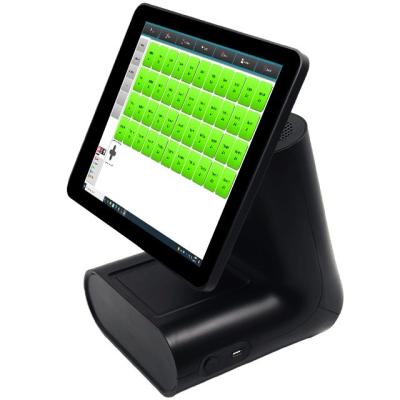 Cina 15.6 pollici POS System Touch Screen con stampante termica integrata da 80 mm e 128G SSD Storage in vendita