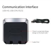 China Wired USB Desktop Barcode QR Code Scanner 1D 2D High Speed POS Reader for Supermarket Payment for sale