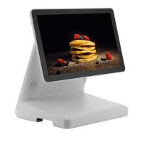 China 15.6 Inch Capacitive Touch Screen POS Machine Dual Display 4GB Memory Retail System for sale