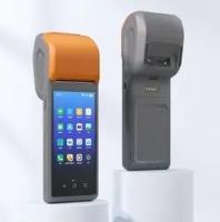 China POS Terminal with Built-In 58mm Receipt Printer Android 1kg Plastic Iron for sale