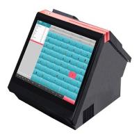 China Capacitive Touch Screen POS System with 80mm Thermal Printer and 5 Inch HD Customer Display for sale