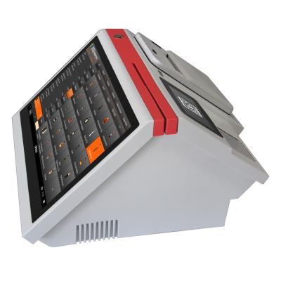 Cina Macchina POS all-in-one con schermo touch capacitivo e stampante integrata da 80 mm in vendita