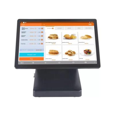 China Full HD1080P Sistema Android tela sensível ao toque Máquina POS inteligente com 2a tela de 7 polegadas HDD-880 à venda