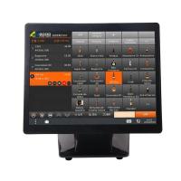 China HDD-280Plus POS Terminal 15-Inch Touch Screen with LED VFD Customer Display for sale