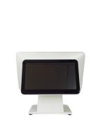 China 15.6 Inch Dual Screen POS System with Windows Android Support Plastic Iron Cash Register for sale