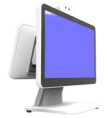 China 15.6 inch Win/Android POS System Dual Screen Operating System Win 7/8/10/Android Te koop