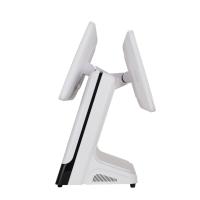 China Win/Android POS System with 80mm Label Printer and 13.3 Inch Customer Display for sale