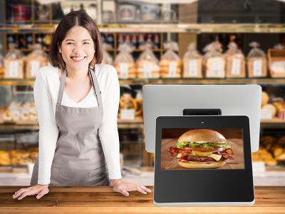 中国 外部 58mm または 80mm 熱領収書プリンター サポート 容量タッチパネル レストラン用 POS マシン 販売のため
