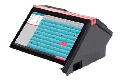 China Multi-use POS-apparaat met all-in-one-systemen en ingebouwde ontvangstprinter SSD 32 GB Te koop
