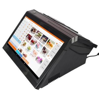 China Multi-use POS-apparaat met all-in-one-systemen en ingebouwde ontvangstprinter SSD 32 GB Te koop